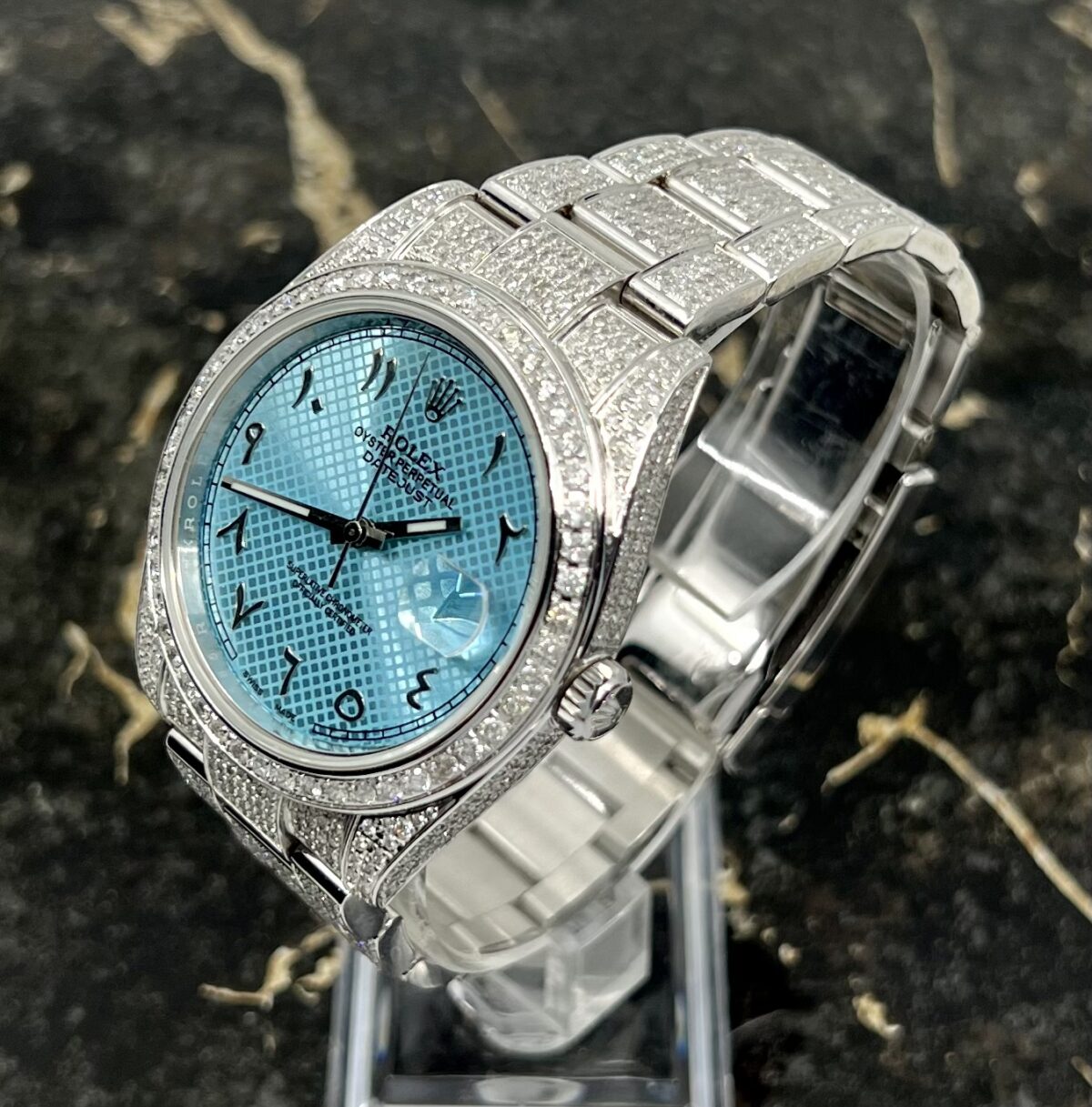 XELOR Watches | Rolex Datejust 41 – New – 126300 – Full Iced out ...